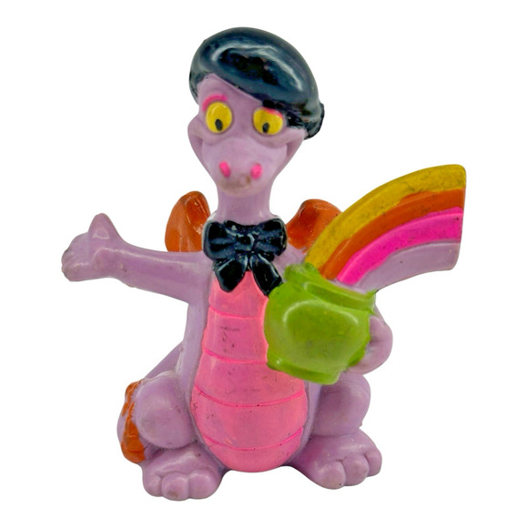 Disney | Toys | 982 Disney Epcot Figment Dragon Pvc Figure St Patricks ...